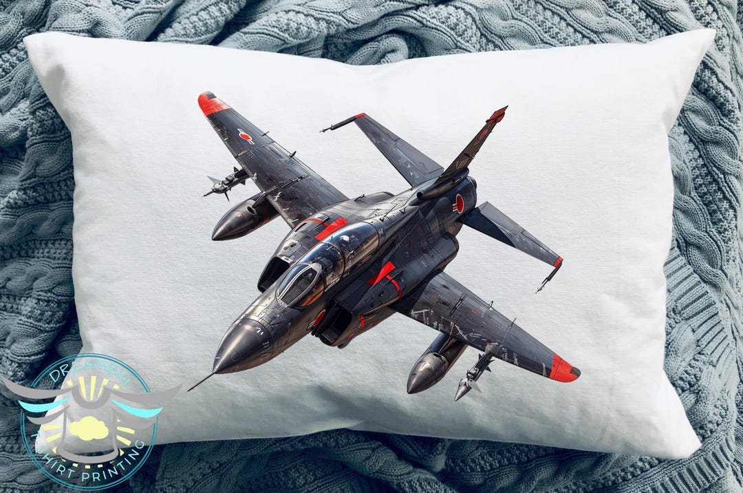 Fighter Jet Pillowcase, Personalized, Military Fighter Jet Bedding ...