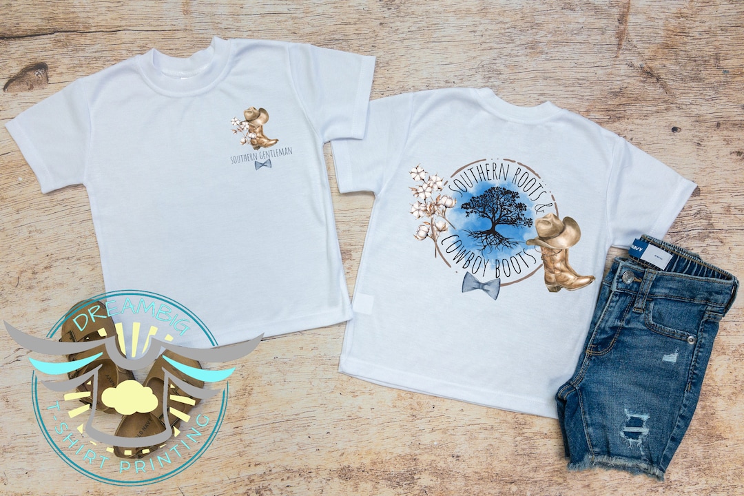 Southern Gentleman Shirt, Southern Roots & Cowboy Boots, Country Boy ...