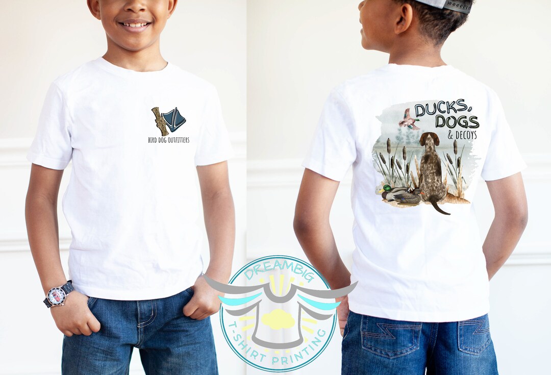 Duck Hunting Shirt, Hunting Bird Dog, Ducks Dogs & Decoys, Daddy's ...