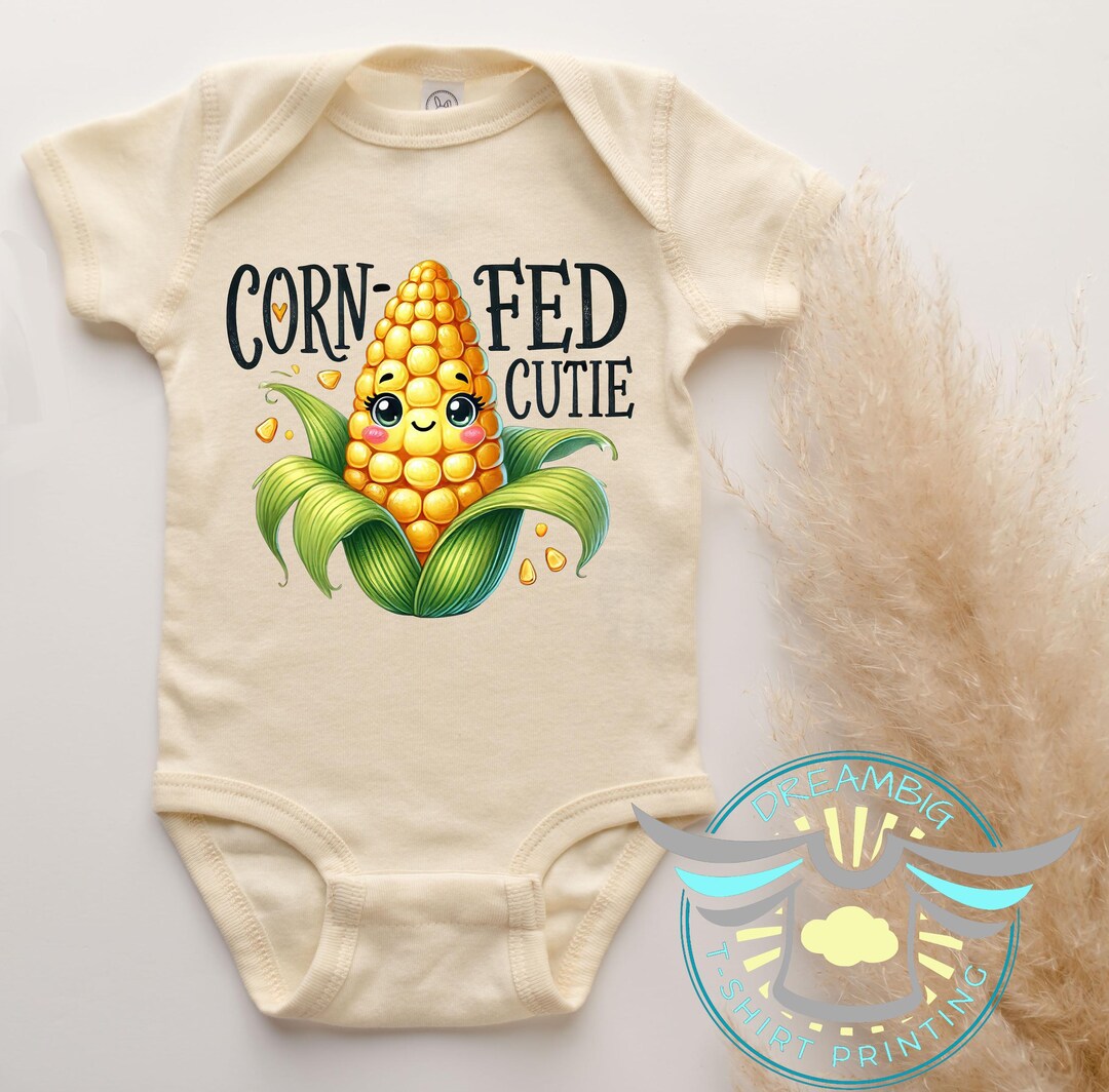 Corn-fed Cutie Baby Onesie® Country Baby, Farming Inspired Baby Outfit ...