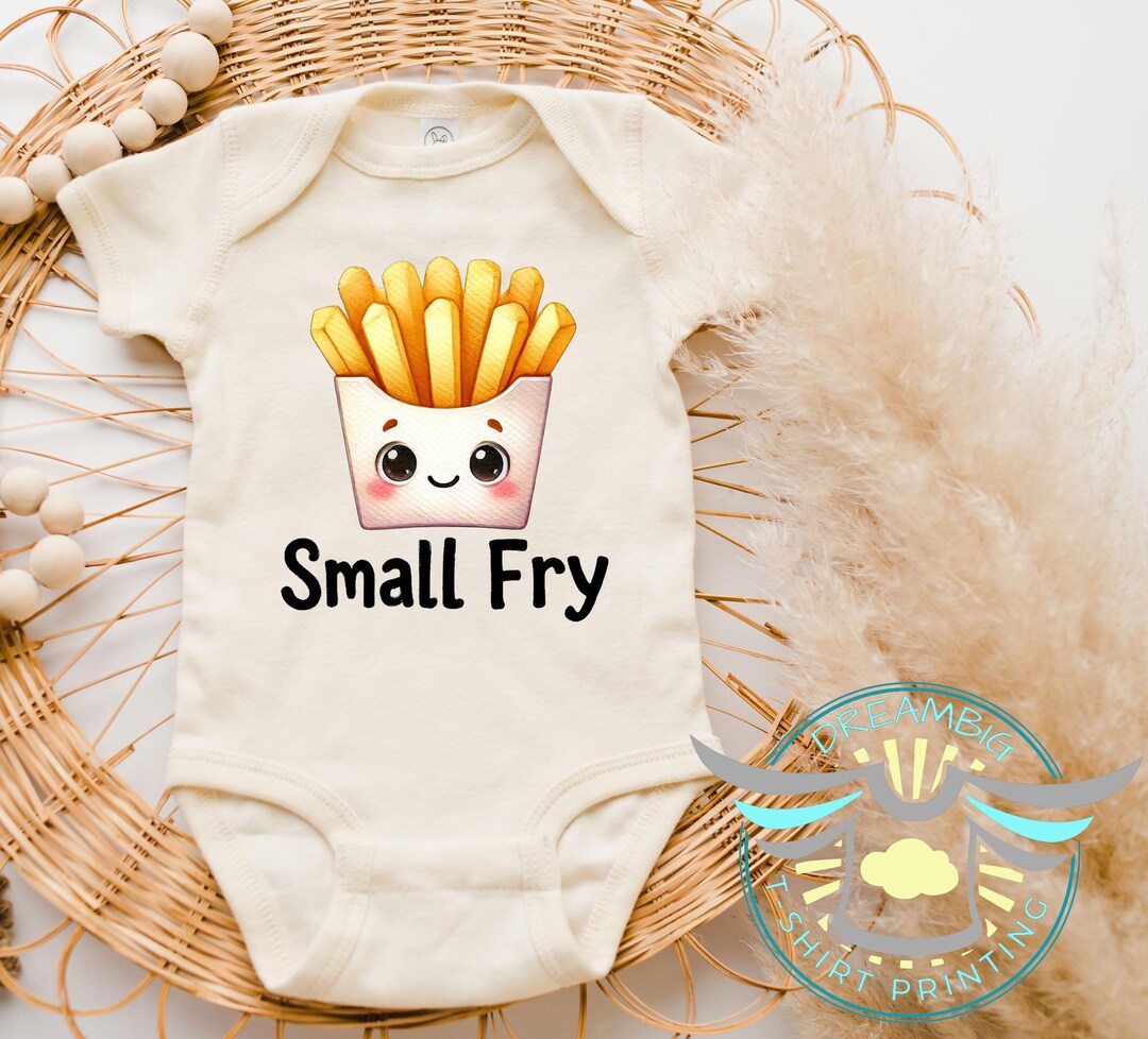 Small Fry Baby Onesie® French Fry Onesie® Foodie Baby, Fast Food Baby ...