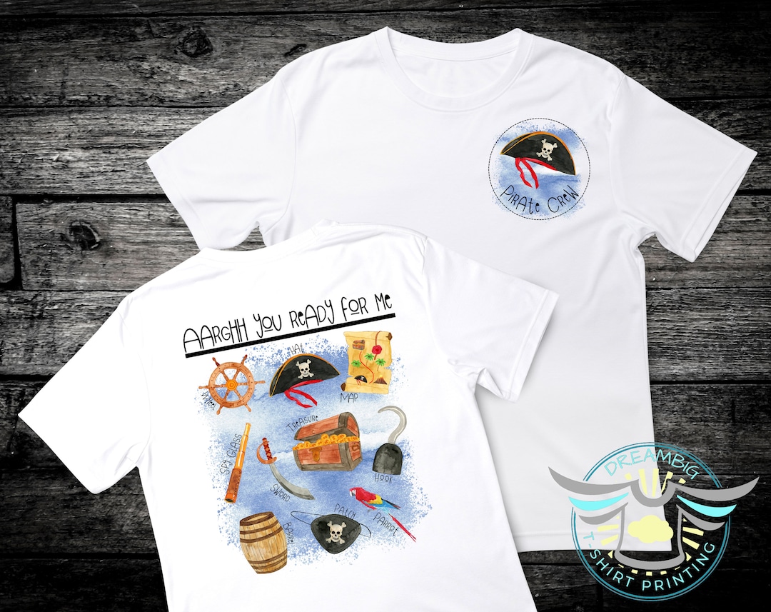 Pirate Kids Shirt, Pirate Crew, Aargh, Kids Sea Pirate Shirt, Pirate ...