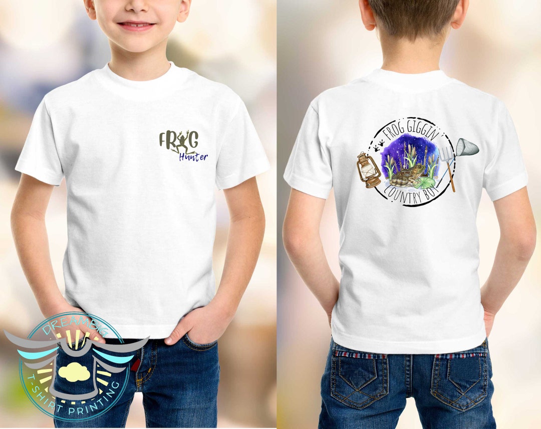 Frog Hunter Shirt, Frog Gigger Country Boy, Frogging, Hunting Shirt ...