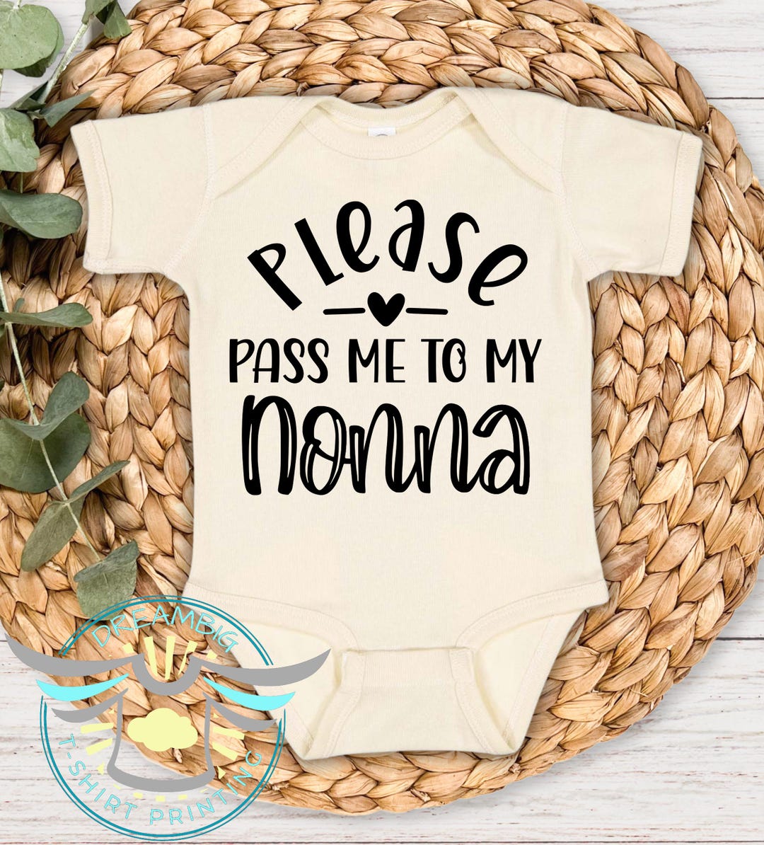Nonna Baby Onesie® Please Pass Me to My Nonna Baby Onesie® Italian, Family Gifts, Baby ...
