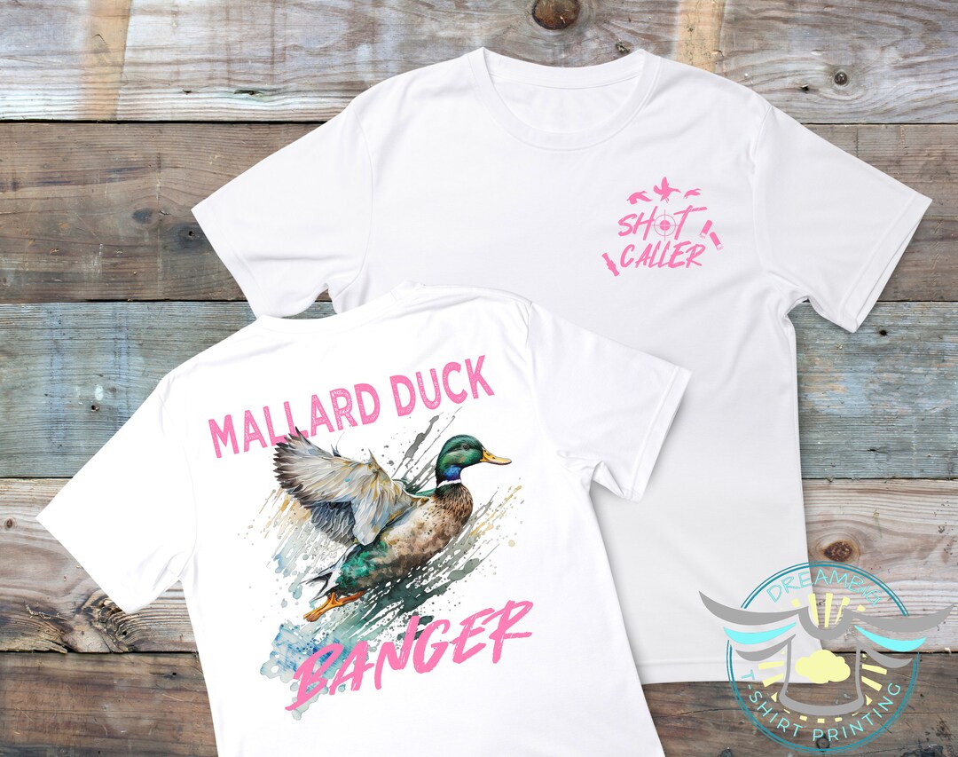 Duck Hunting Shirt, Mallard Duck Banger, Girls Duck Hunting Shirt, Call ...
