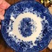 Flow Blue Plate - Etsy
