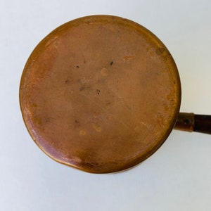 Antique Copper Milk Pot With Wood Handle: Rustic Farmhouse Kitchen - Etsy
