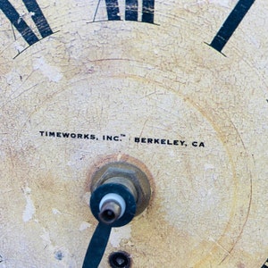 Vintage Timeworks Mantel Desk Clock, Retro Shelf Decor, Made in ...