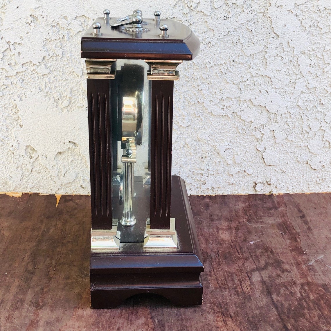 Vintage Studio Silversmiths Clock Quartz Mantel Table Clock - Etsy