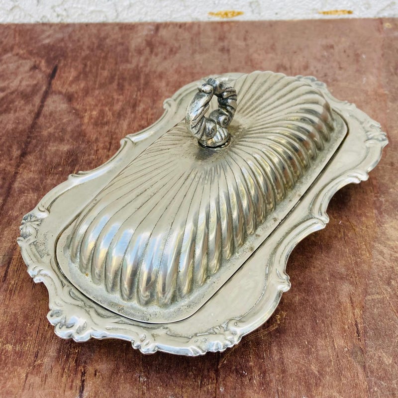 Antique Butter Dish - Etsy