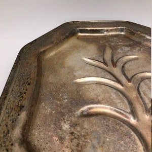 Vintage Metal Meat Platter, Vintage Meat Tray, Vintage Meat Serving ...