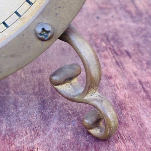 Vintage Timeworks Mantel Desk Clock, Retro Shelf Decor, Made in ...