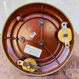 Vintage Heco German Glass Dome Clock, Mantel Clock Made in Germany ...