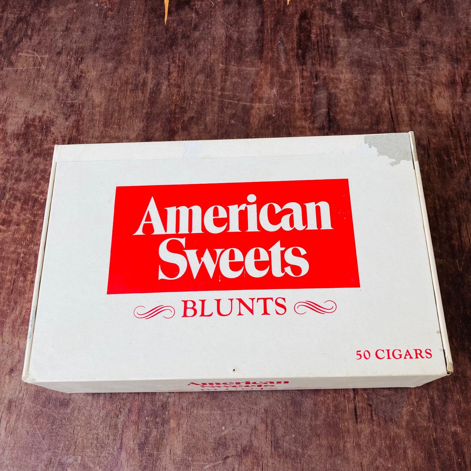 Vintage American Sweet Blunts Cigar Box Empty Craft Box - Etsy