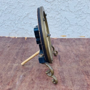 Vintage Timeworks Mantel Desk Clock, Retro Shelf Decor, Made in ...