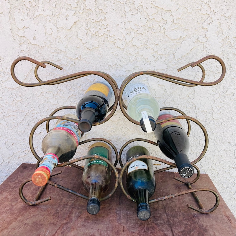 Metal Wine Rack - Etsy