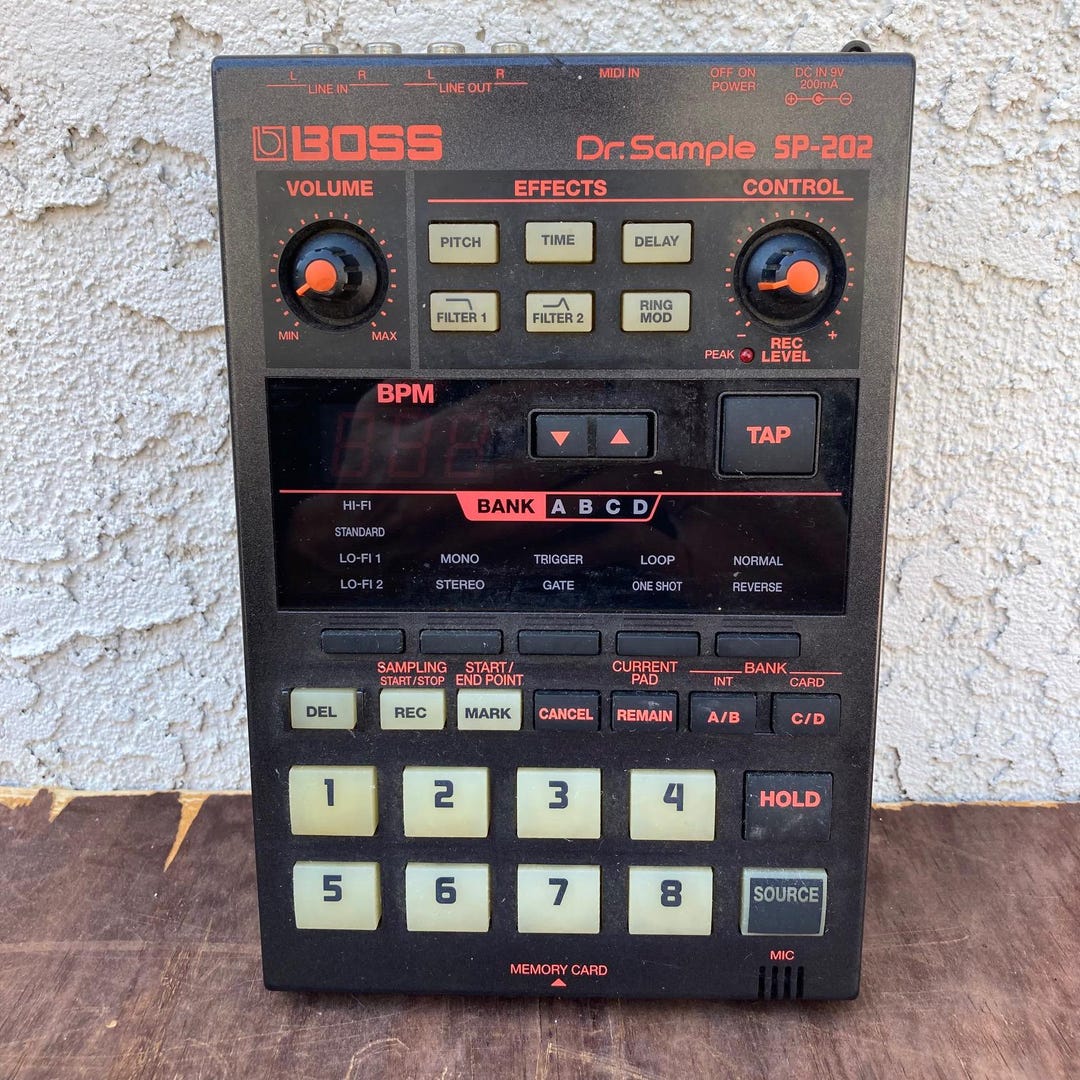 Boss SP-202 Sampler Looper Dr Sample Original Box, 1990s Vintage ...