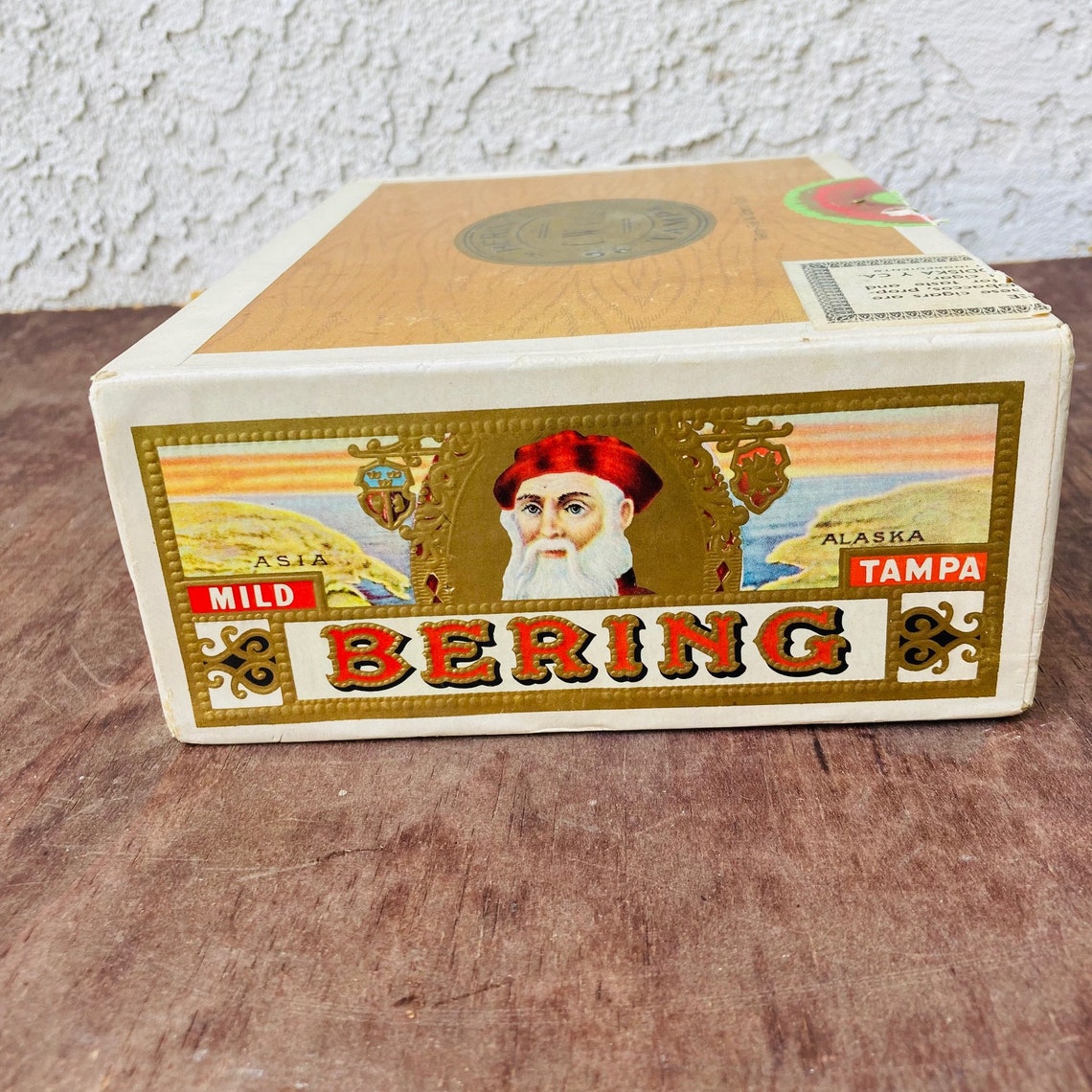 Vintage CW Y Ca Bering Tampa Cigar Box Crafting Supplies - Etsy