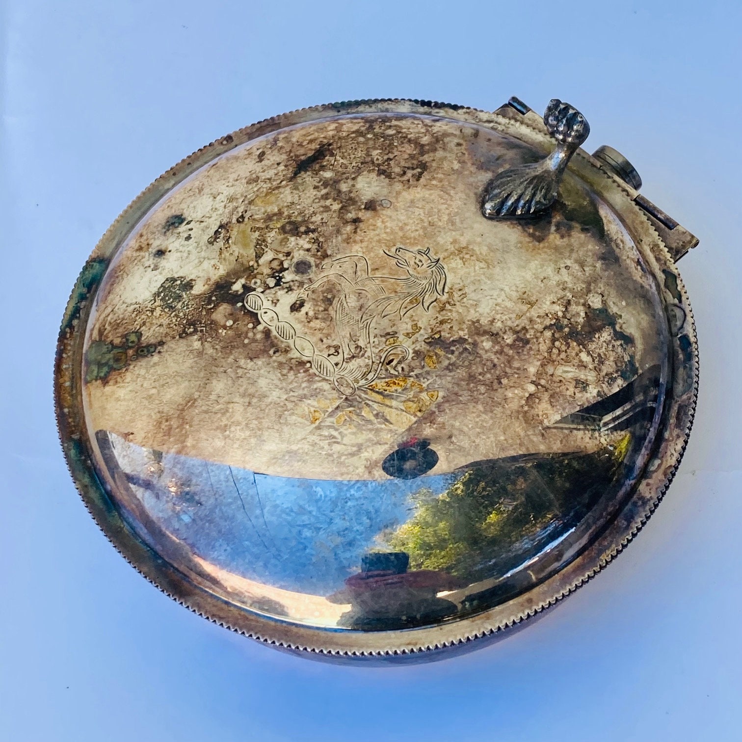 Vintage Butlers Pan Silent Crumb Pan Mid Century Lidded - Etsy