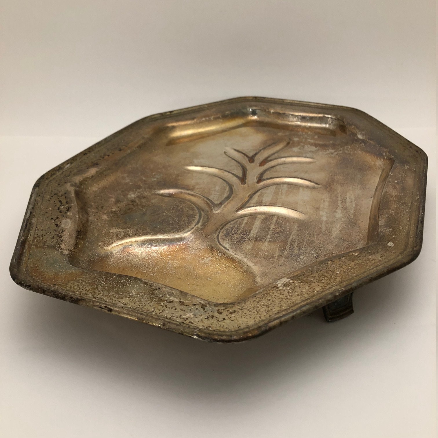 Vintage Metal Meat Platter Vintage Meat Tray Vintage Meat - Etsy