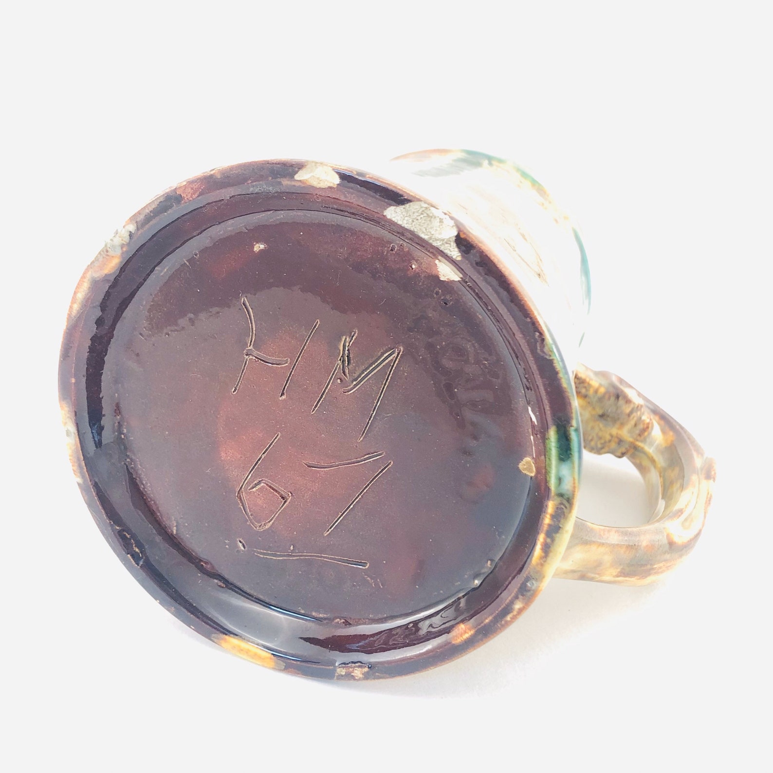 Vintage Tankard Earthenware Pottery Tankard Handmade - Etsy