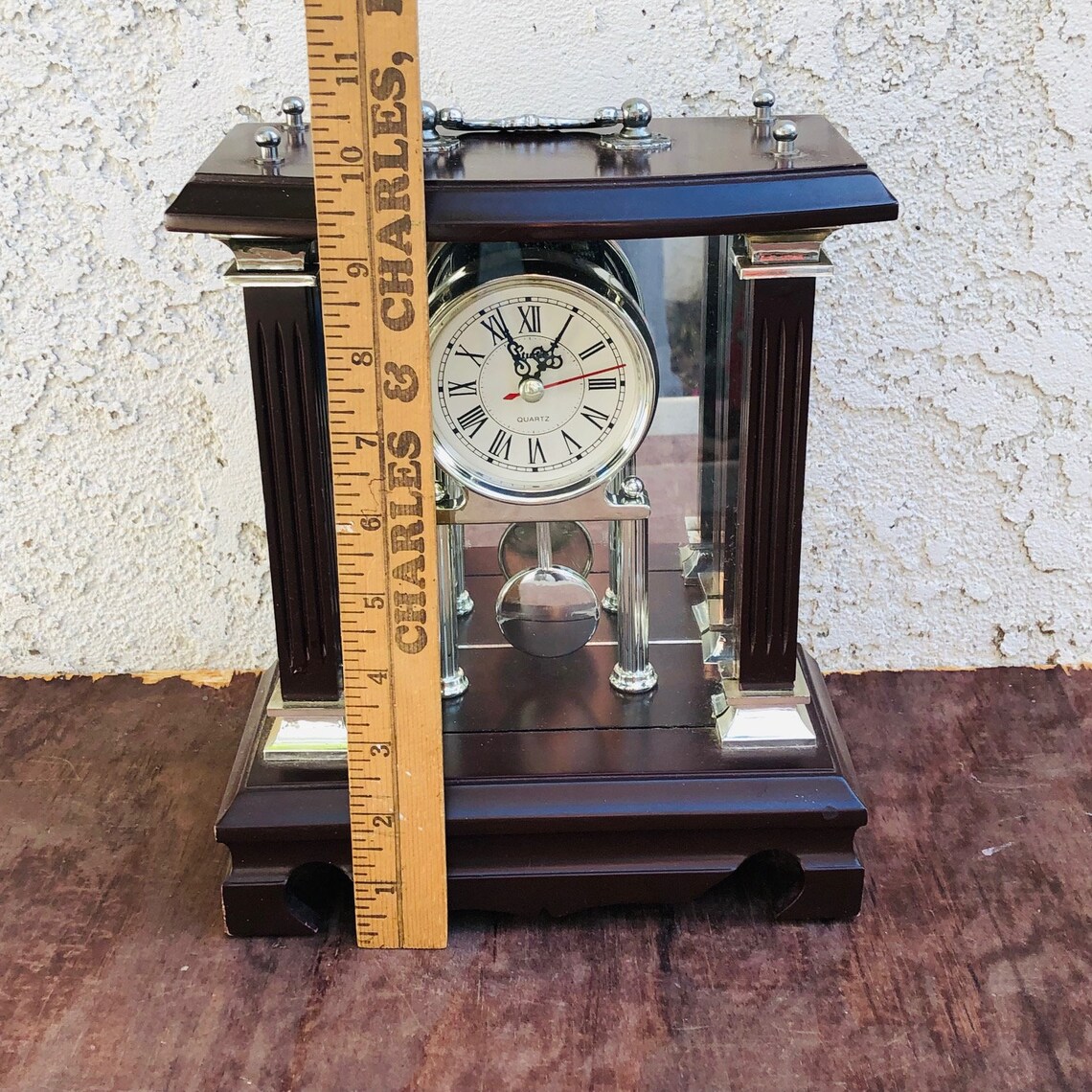 Vintage Studio Silversmiths Clock Quartz Mantel Table Clock - Etsy
