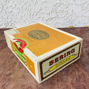 Vintage CW Y Ca Bering Tampa Cigar Box Crafting Supplies - Etsy