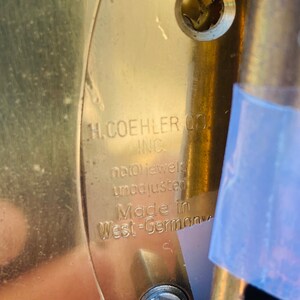 Vintage Heco German Glass Dome Clock, Mantel Clock Made in Germany ...