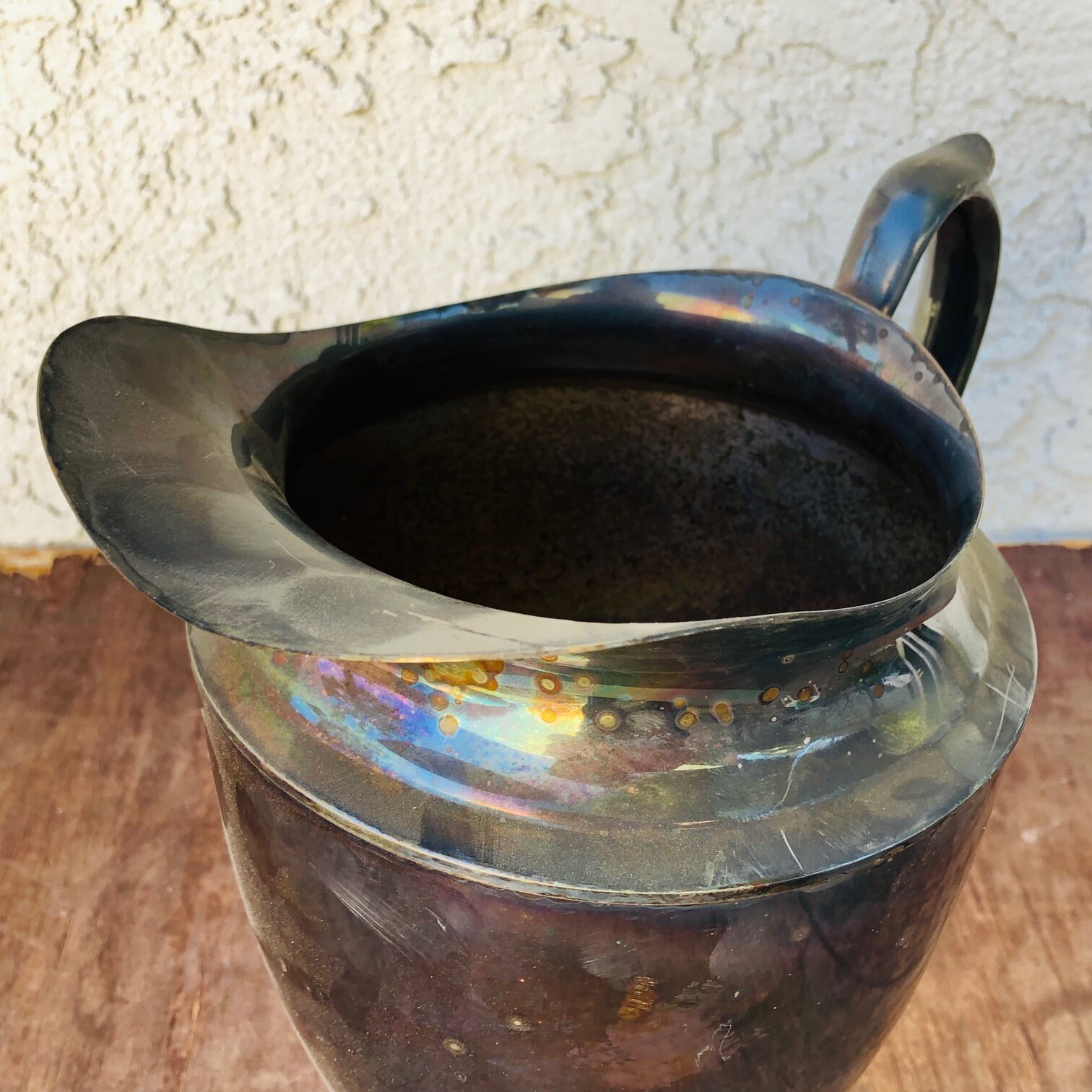 Vintage Oneida Silver Plate Pitcher: 1930s Retro Table Decor - Etsy