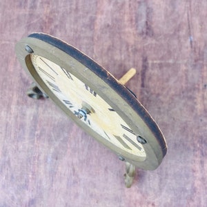 Vintage Timeworks Mantel Desk Clock, Retro Shelf Decor, Made in ...