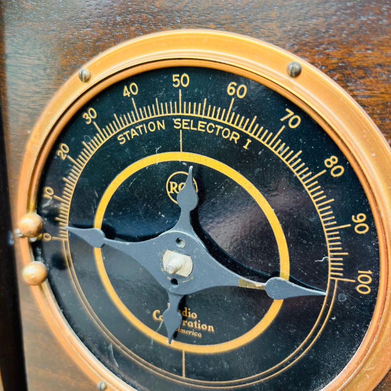 1920s RCA Radiola Super-heterodyne AR-812 Radio, 6 Tubes, Antique ...