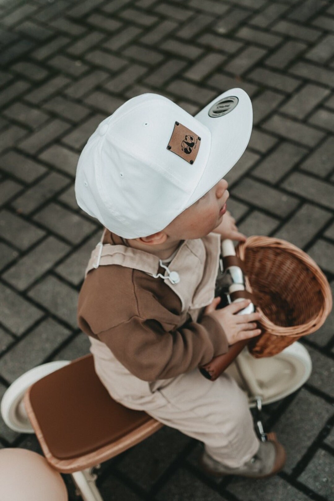 Snapback Kids Cap White / White Birthday, Sun Protection, Gift ...