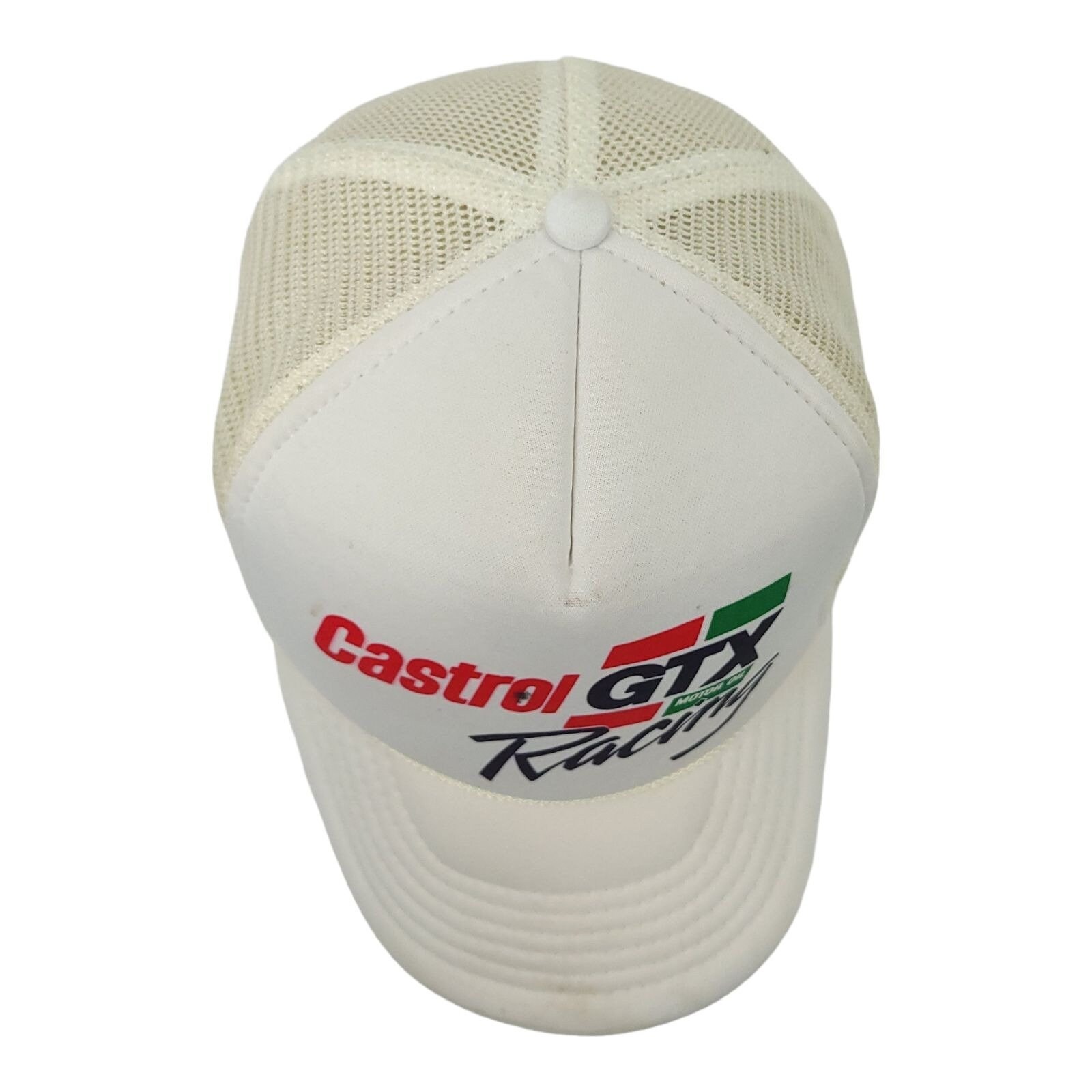 Vintage Headmost Castrol GTX Racing Mesh Snapback Trucker Hat Baseball ...