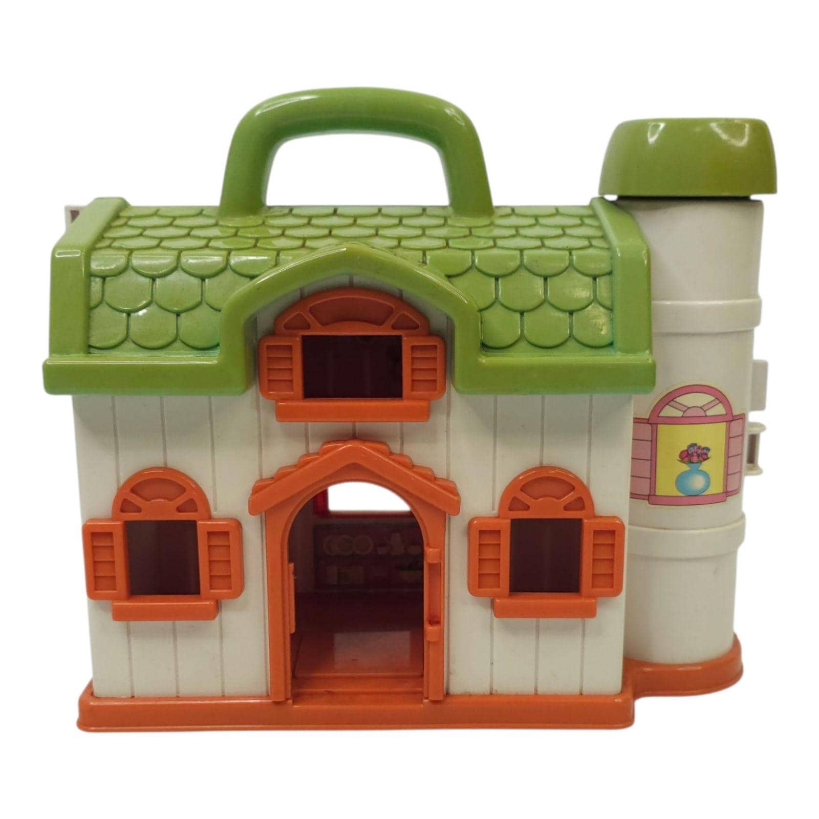 Blue Box Farmhouse Barn Country Home Farm READ Vintage Dollhouse NO ...