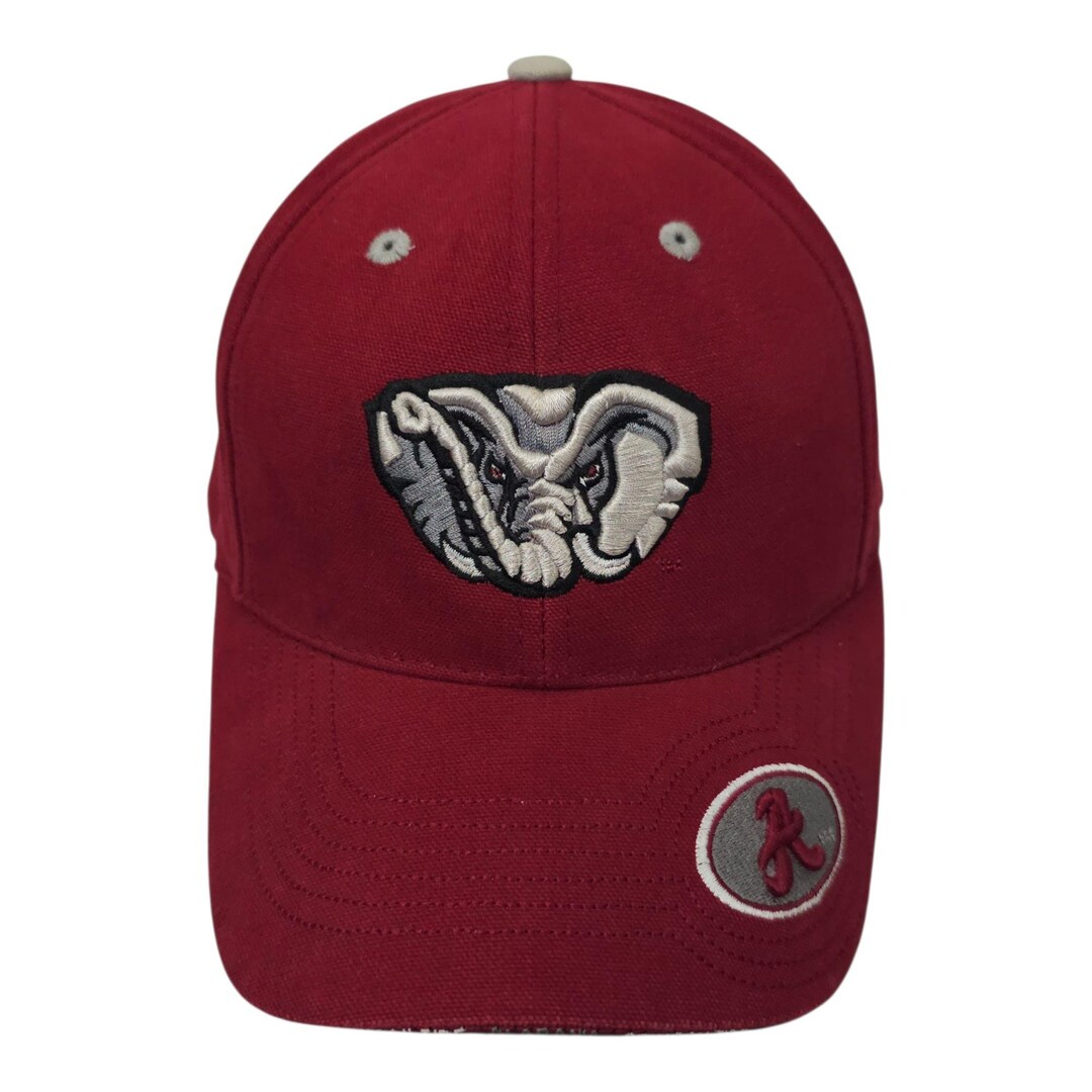 Alabama Crimson Tide Bama Strapback Cap 90s Big Al Hat NCAA Football ...