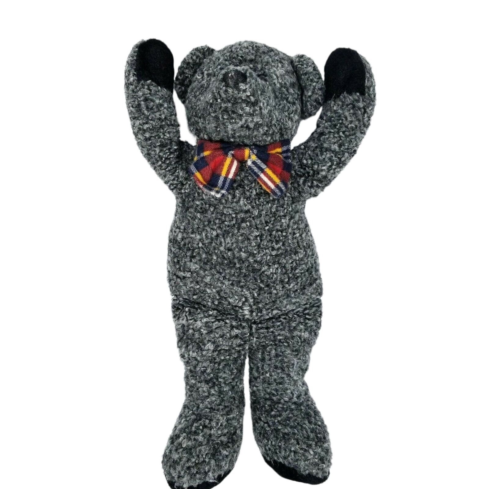 Mango Teddy Bear Company Bear Plush Gray Magnetic Paws Peek A - Etsy