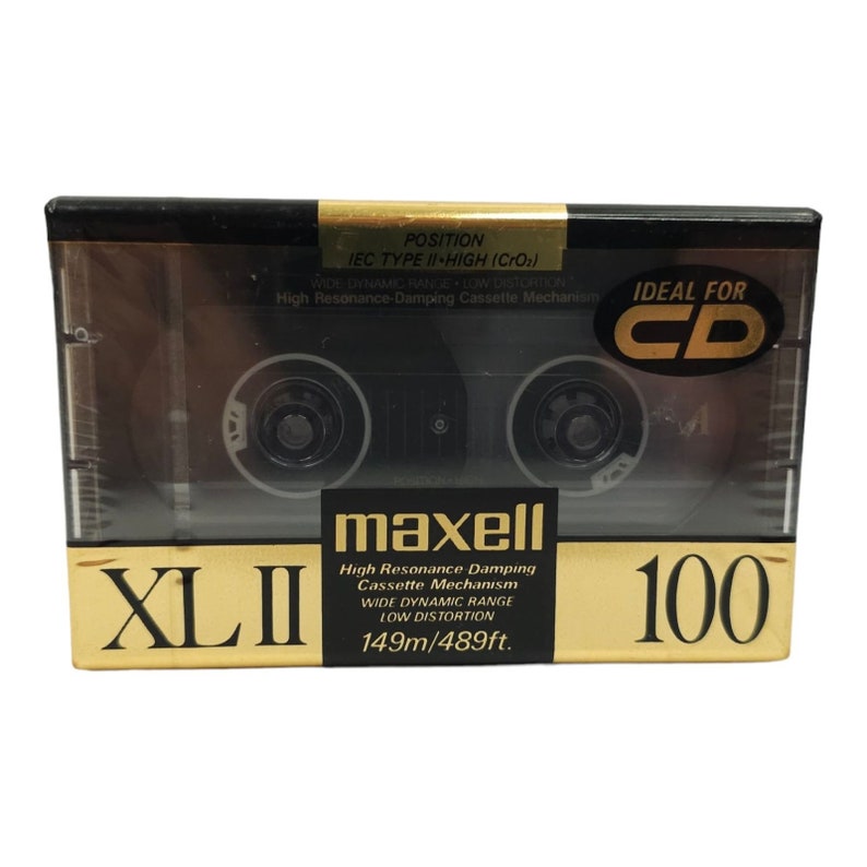 Maxell Xl II 100 TDK D90 Memorex DBS 90 Cassette Tape Lot of 3 Audio - Etsy