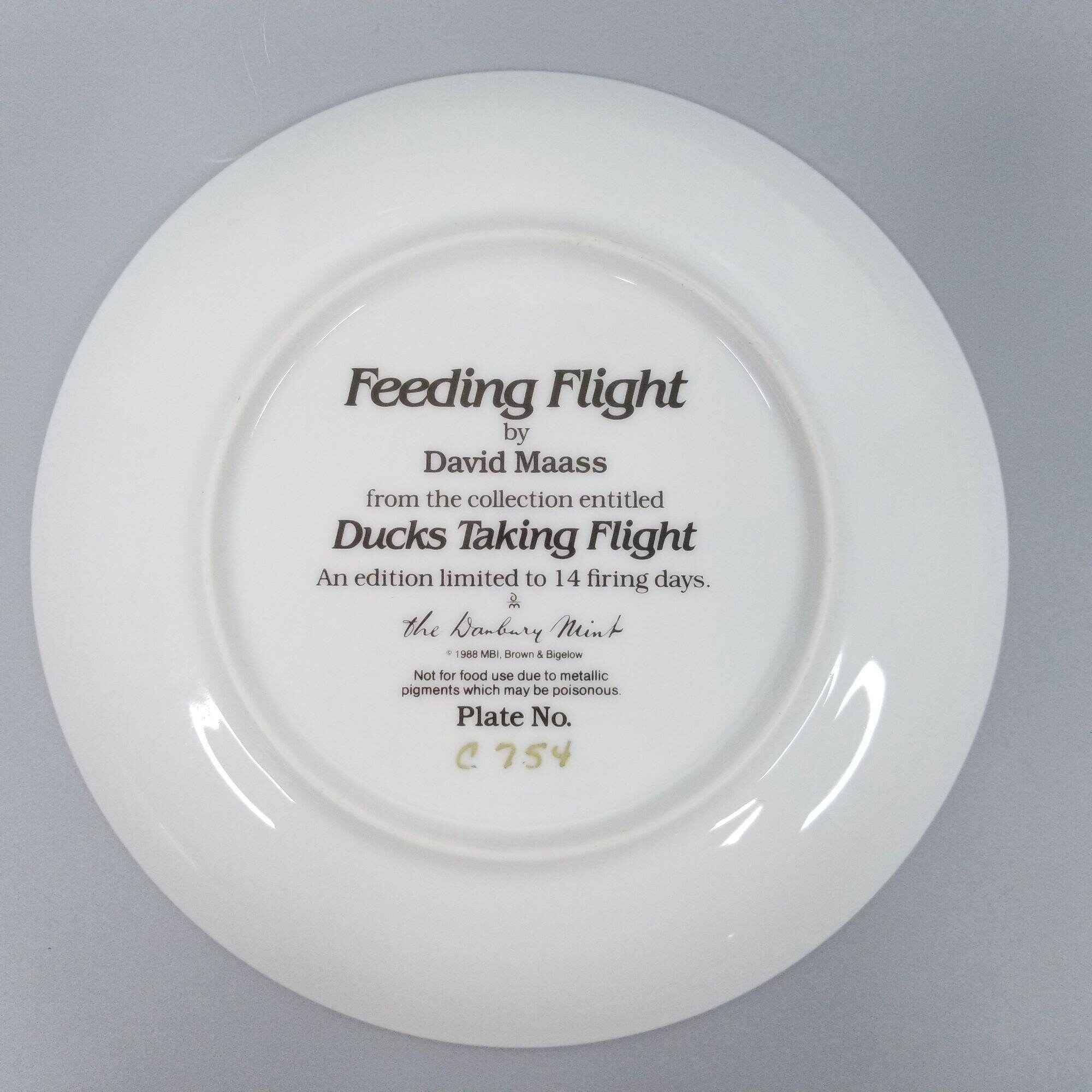Ducks Taking Flight Decorative Plates David Maass Danbury Mint - Etsy