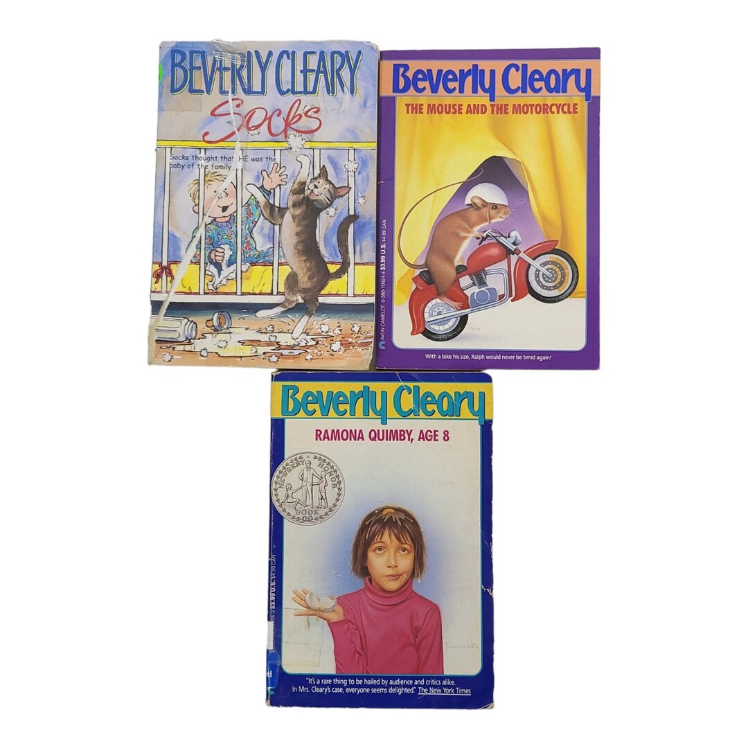 Beverly Cleary the Mouse and the Motorcycle Ramona Quimby Socks ...