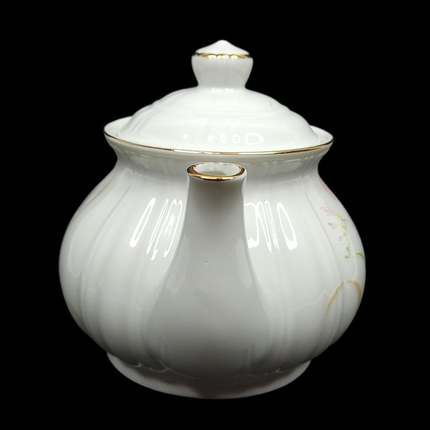 Vintage Kmart Tea for Friends Porcelain Teapot Floral Gilt - Etsy Australia