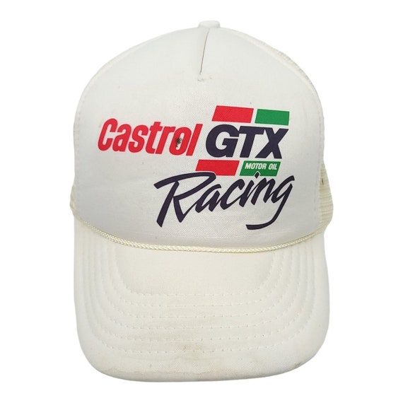 Vintage Headmost Castrol GTX Racing Mesh Snapback Tru… - Gem