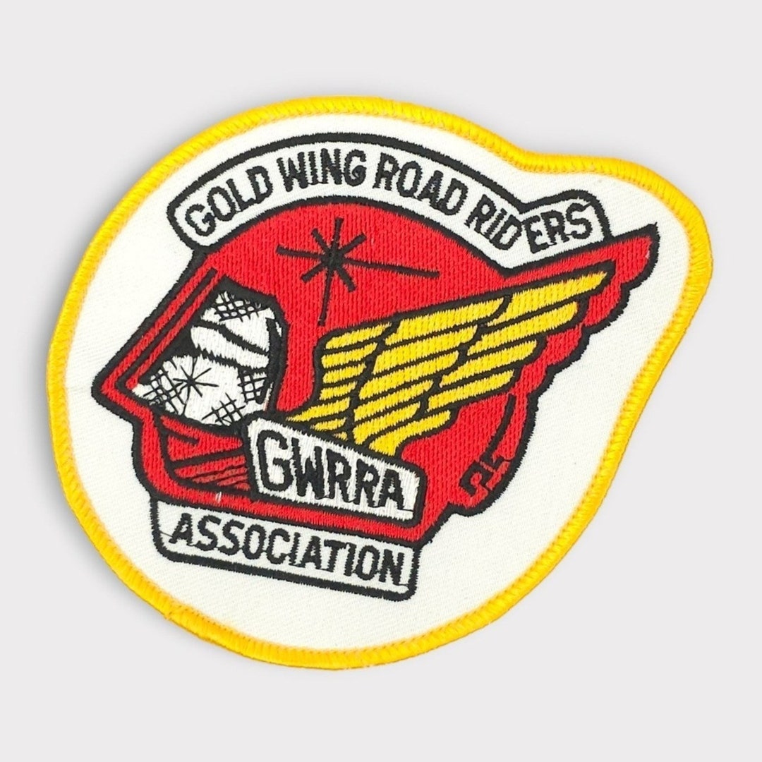 Honda Gold Wing Road Riders Association Patch Sew on GWRRA Embroidered ...
