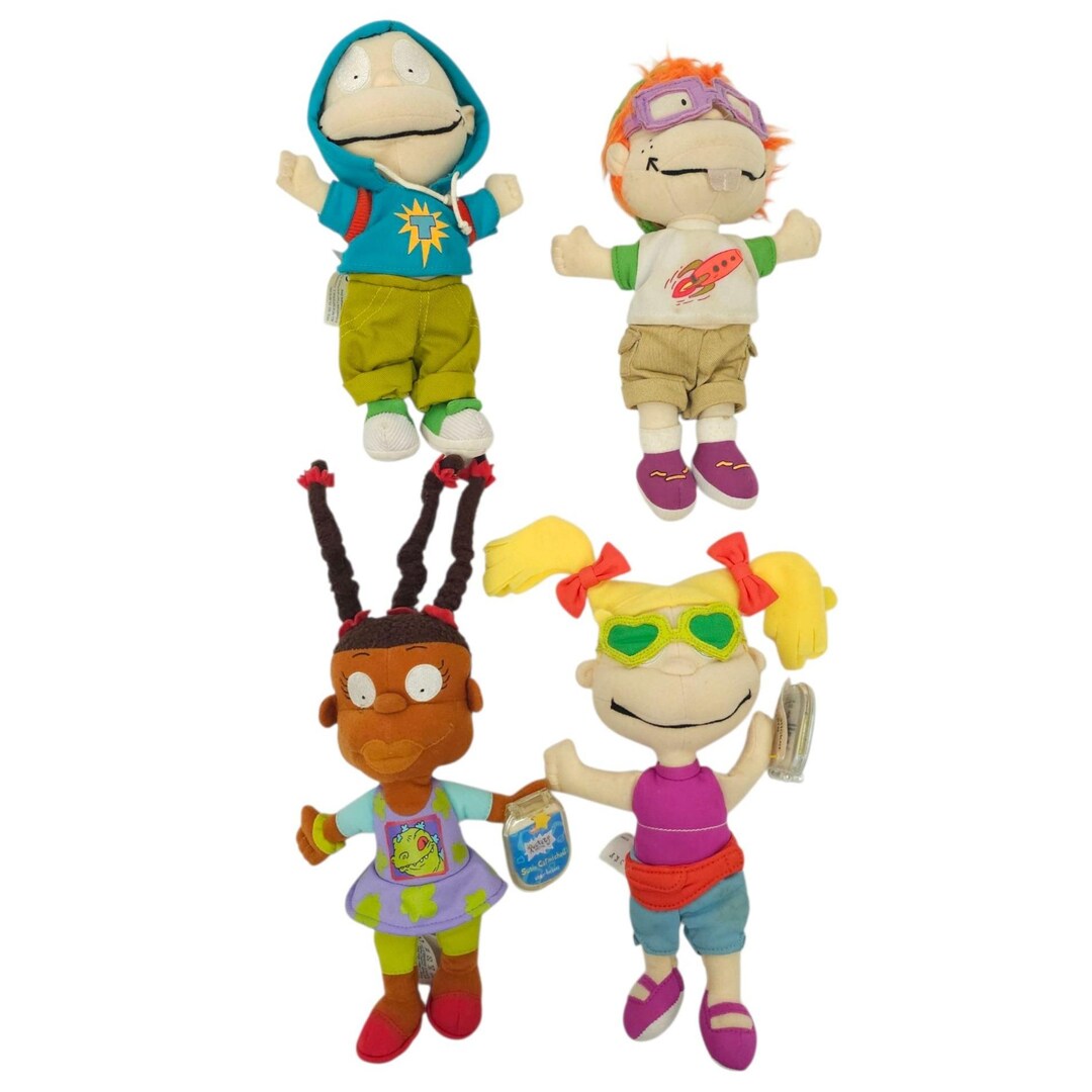 Rugrats Star Bean Nickelodeon Figures Dolls READ Viacom Mattel Toys Lot ...