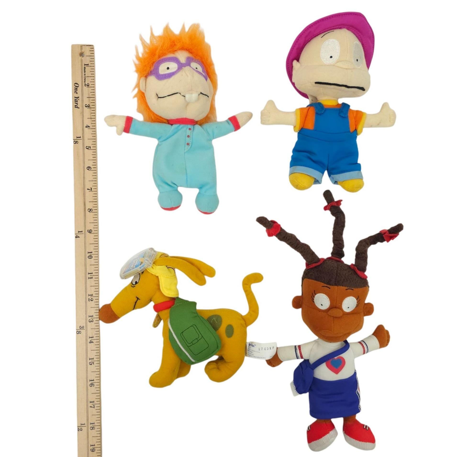 Rugrats Nickelodeon Star Bean Figures Dolls READ Viacom Mattel Toys Lot ...