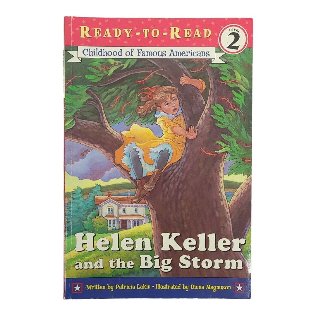 Childhood of Famous Americans Helen Keller and the Big Storm Paperback ...