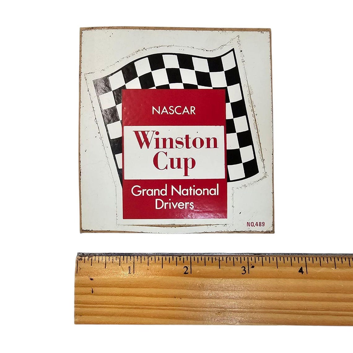 NASCAR Winston Cup Grand National Drivers Vintage 90s Decal No. 489 ...
