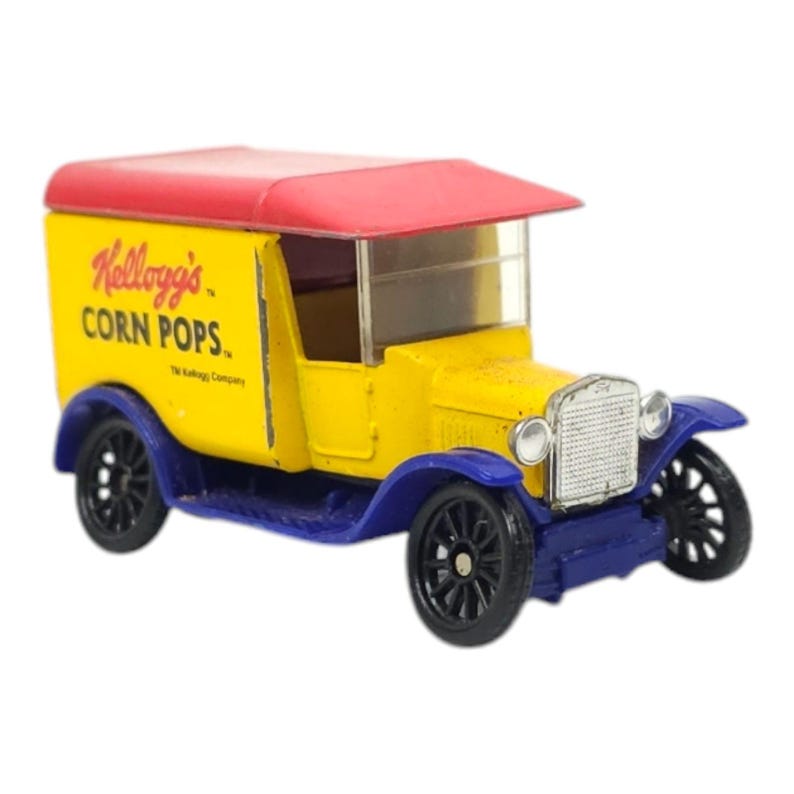 1989 Matchbox 1921 Model T Ford Kelloggs Corn Pops Vintage ...