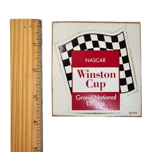 NASCAR Winston Cup Grand National Drivers Vintage 90s Decal No. 489 ...