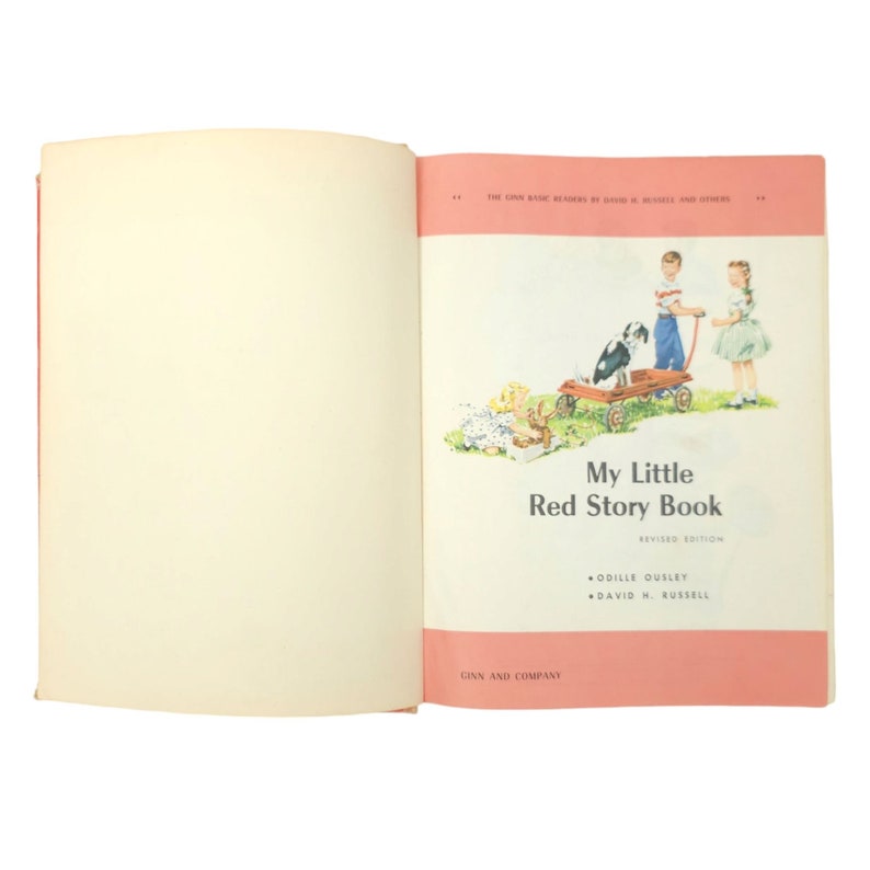 The Pre-primer Program My Little Red Green Blue Story Book 1964 Revised ...