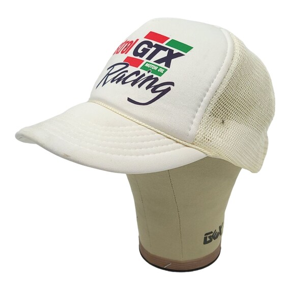 Vintage Headmost Castrol GTX Racing Mesh Snapback Tru… - Gem